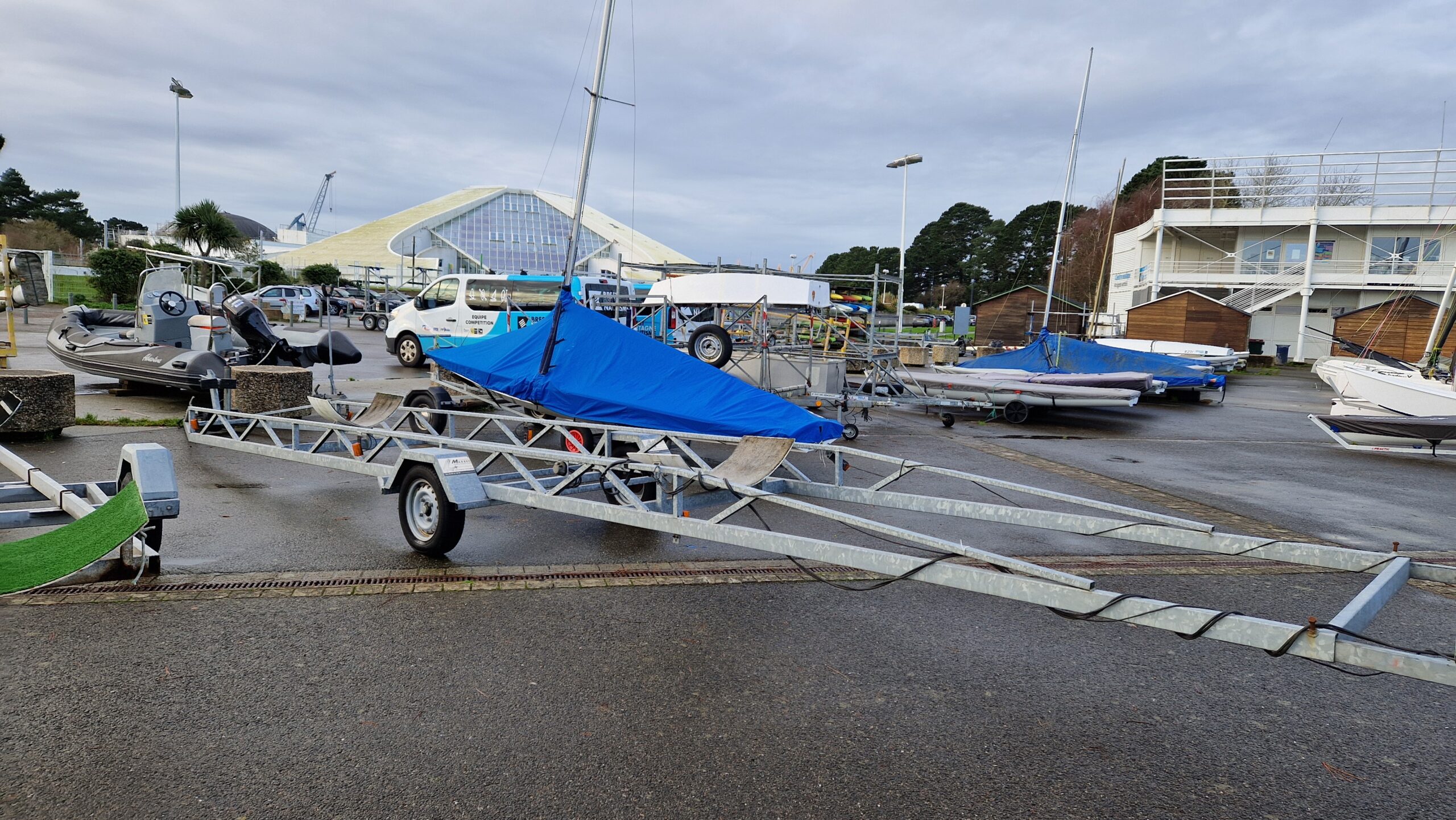 Vend remorque aviron pour yole de mer - FF Aviron